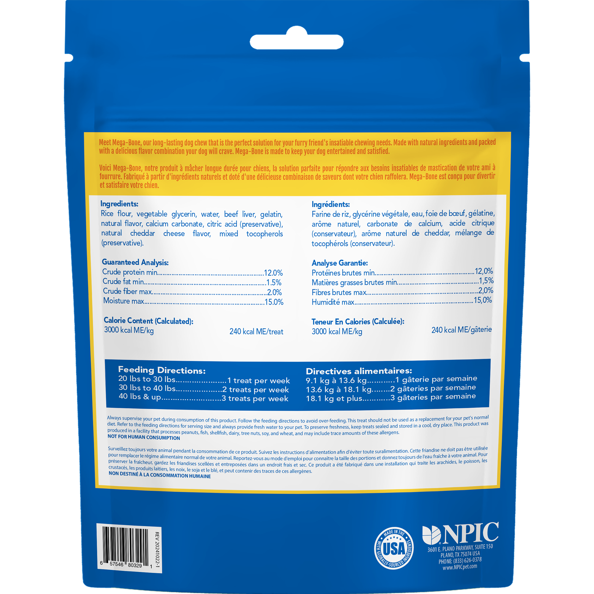 N-Bone® Mega-Bone Long-Lasting Chew – NPIC