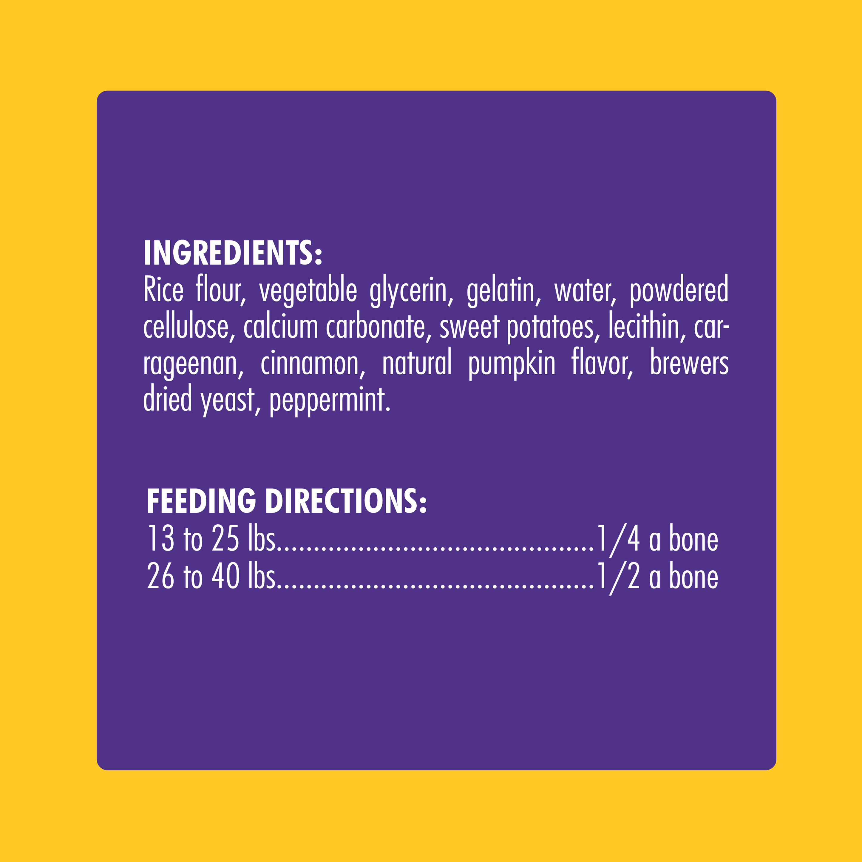 N-Bone® Quado® Interactive Dried Dog Chew Bone, Pumpkin Flavor - Natur ...