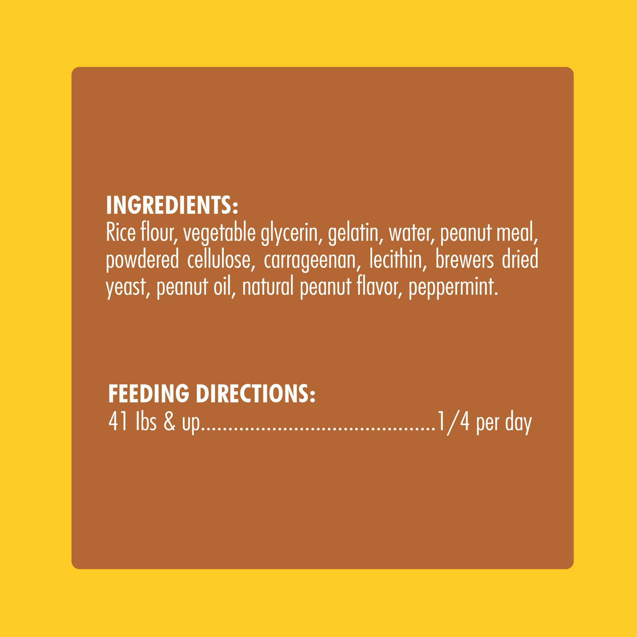 N-Bone® Quado® Interactive Dried Dog Chew Bone, Peanut Flavor - Natura ...