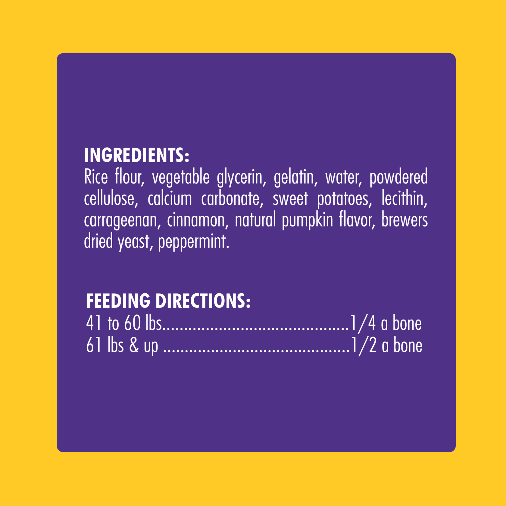 N-Bone® Quado® Interactive Dried Dog Chew Bone, Pumpkin Flavor - Natur ...