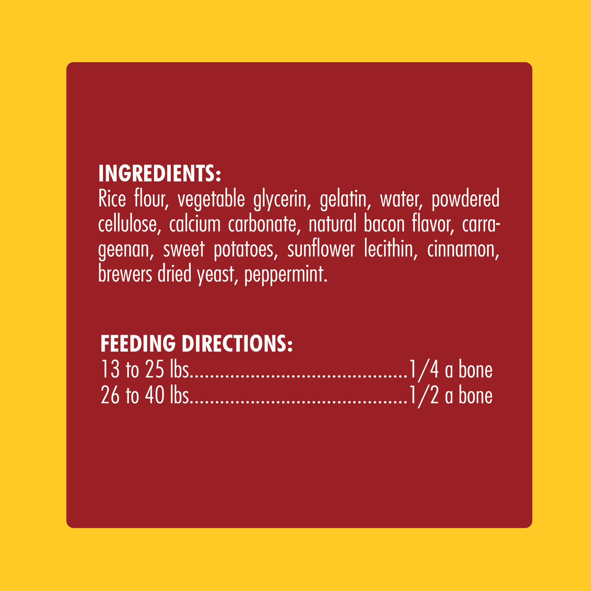 N-Bone® Quado® Interactive Dried Dog Chew Bone, Bacon Flavor - Natural ...